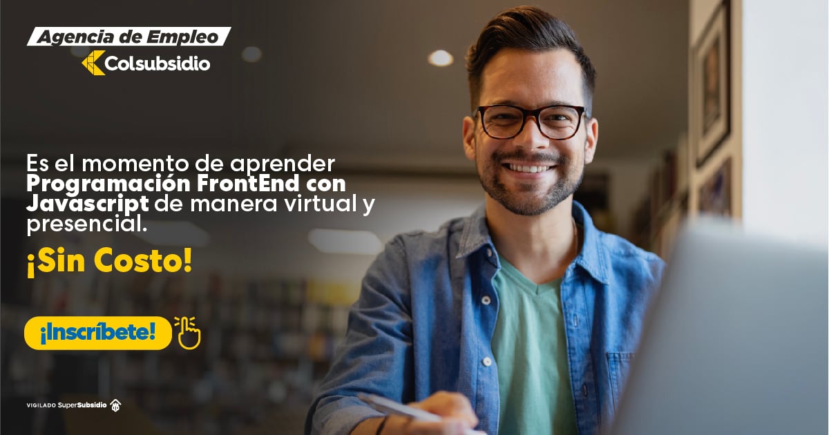 Programación Frontend Con Javascript Cursos Sin Costo Colsubsidio